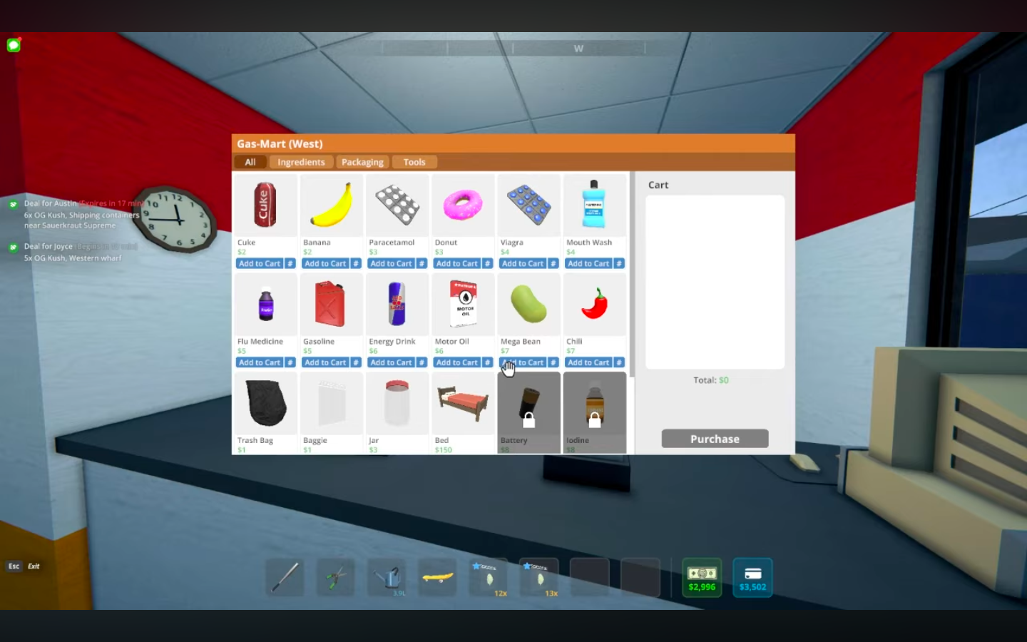 Schedule 1: How To Get Mega Bean - Deltia's Gaming