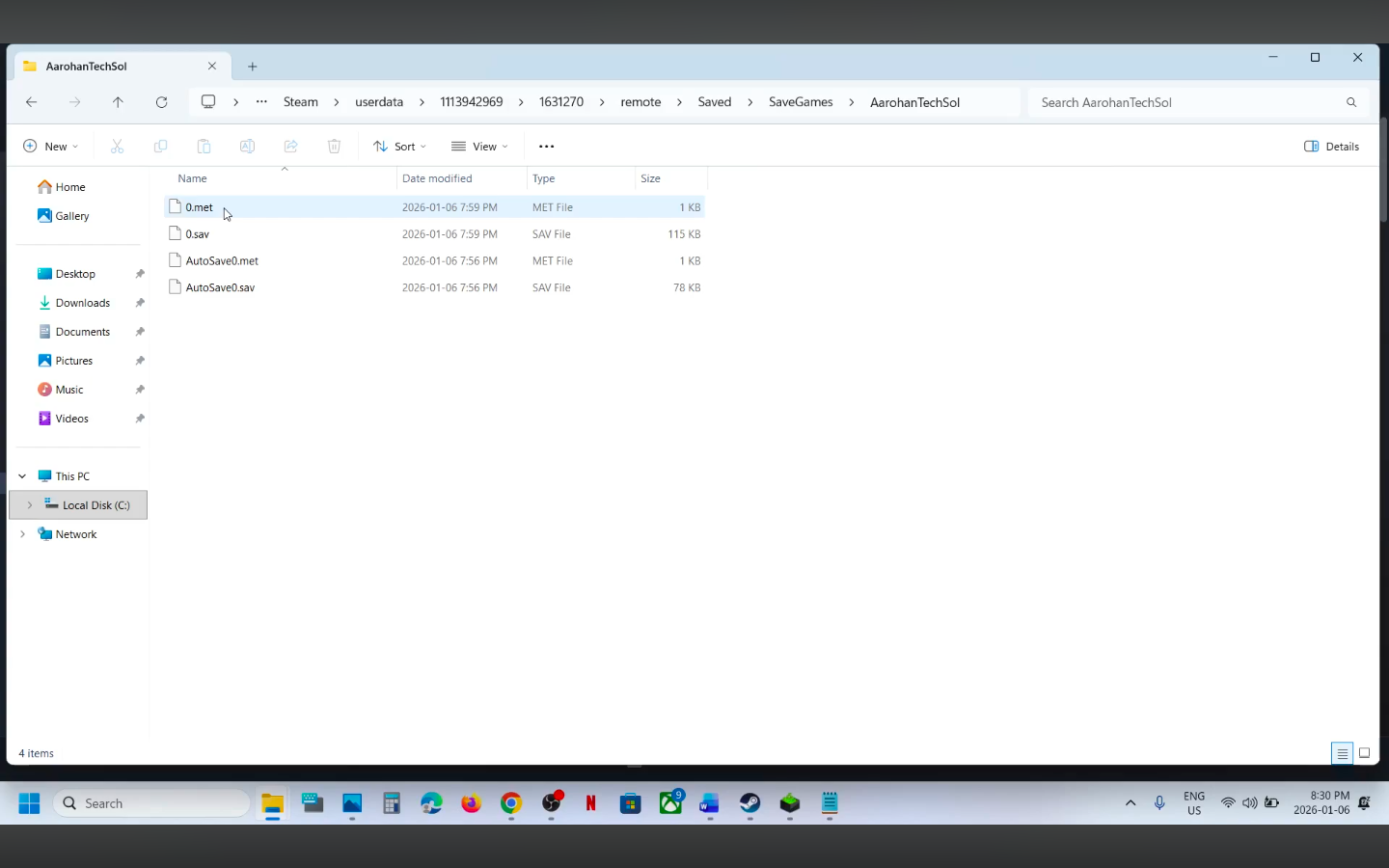 StarRupture Save File Location on PC Guide - Deltia's Gaming