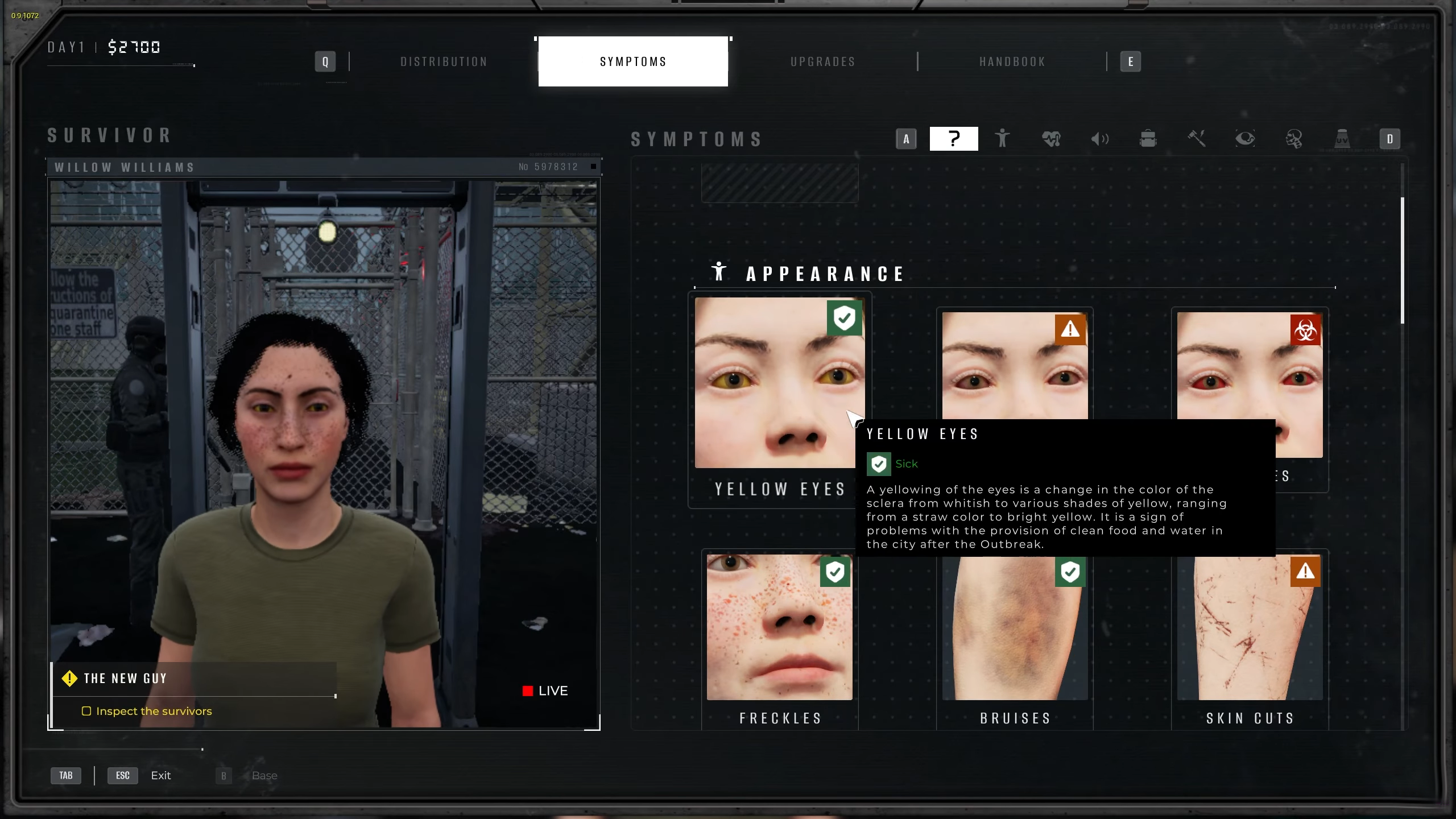 Quarantine Zone The Last Check: How To Check All Symptoms Explained ...