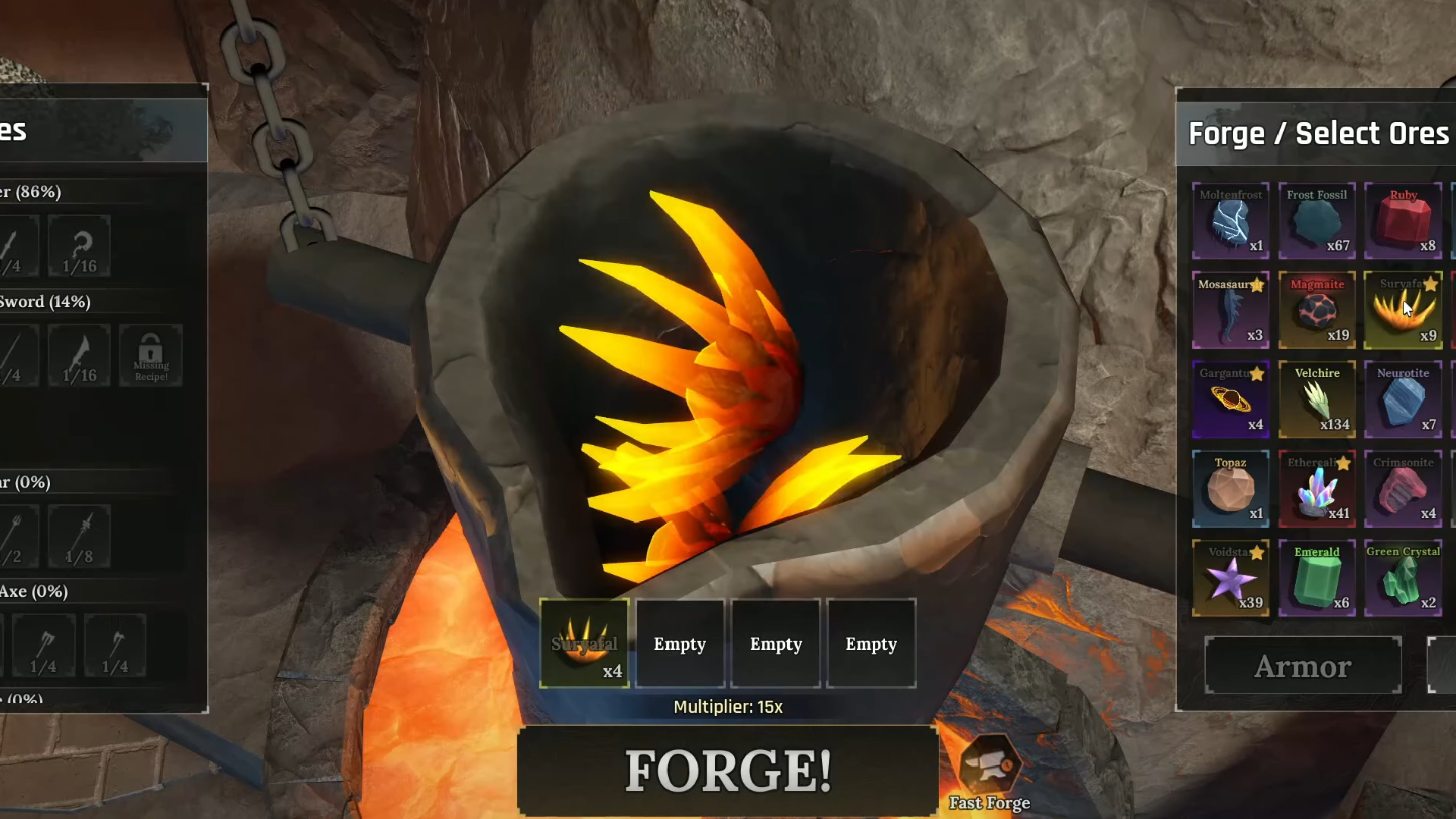 The Forge: How To Craft the Hook - Deltia's Gaming