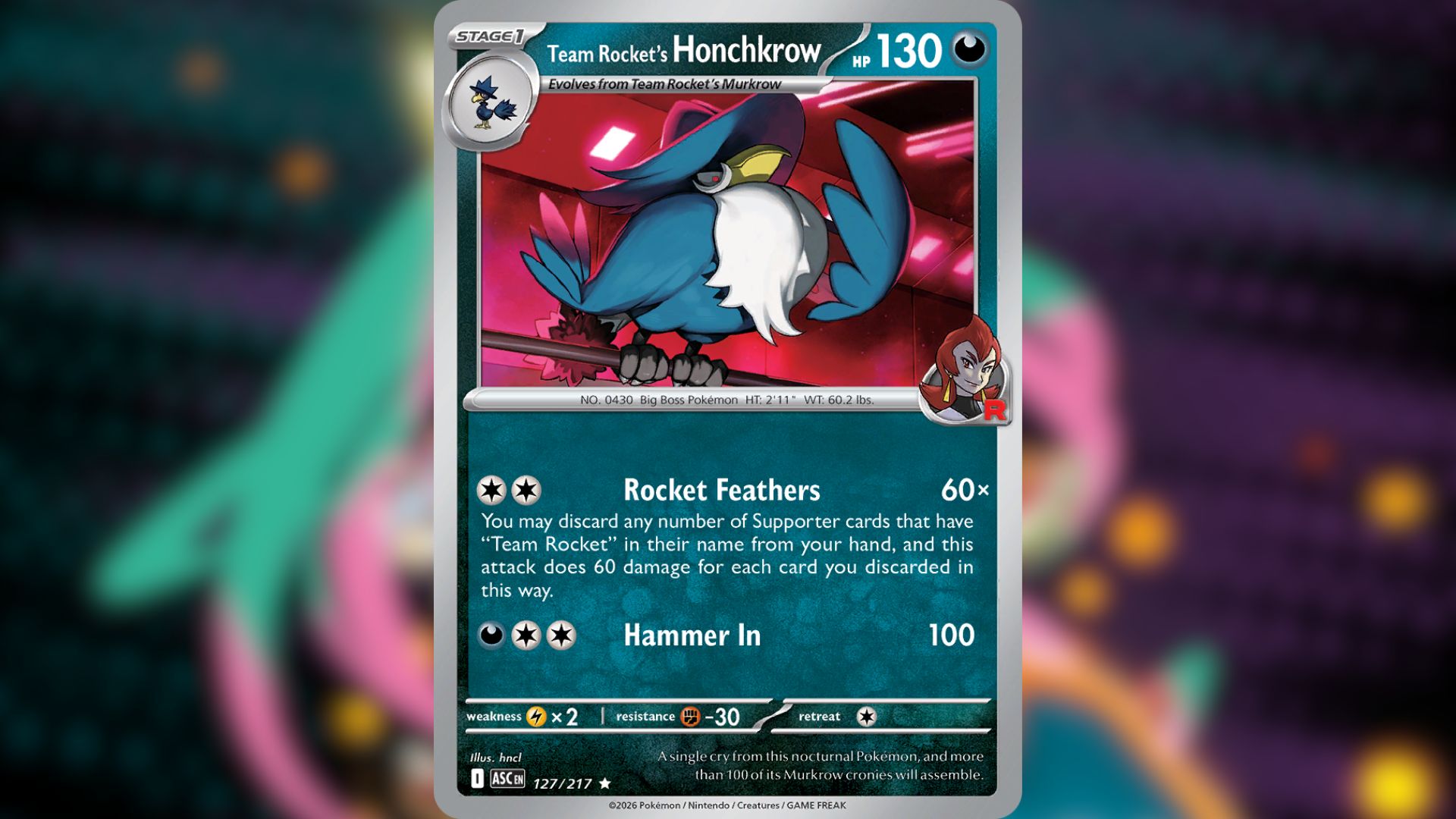 Pokemon TCG: Team Rocket's Honchkrow Deck Guide (Ascended Heroes ...