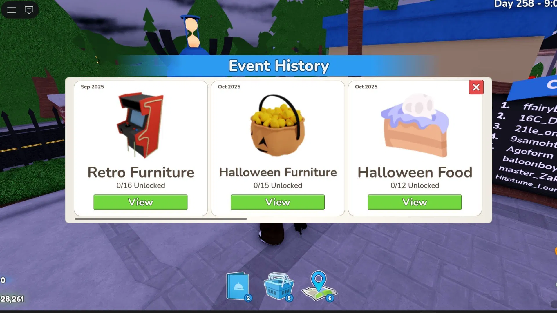 Restaurant Tycoon 3 Event History Machine Guide - Deltia's Gaming