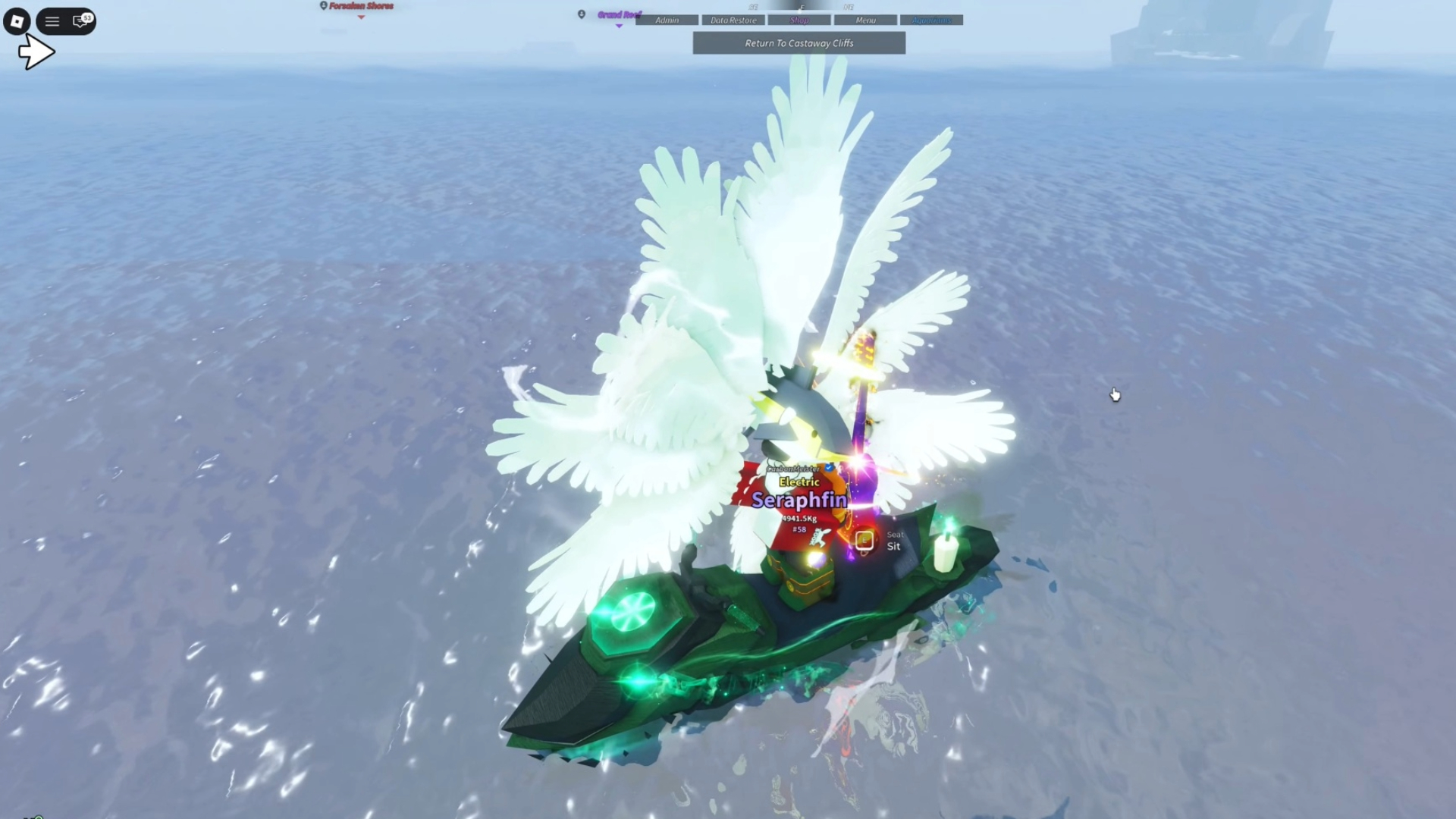 How To Catch Divine Secret Seraphin in Fisch - Deltia's Gaming