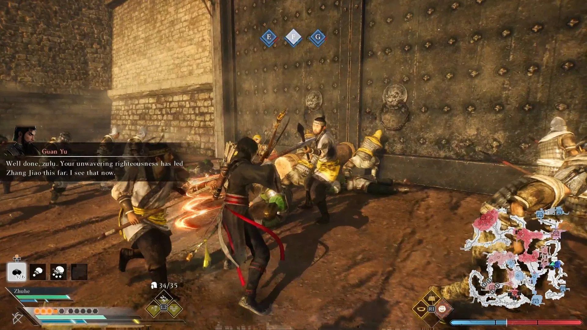 Dynasty Warriors Origins Visions of Four Heroes True Final Battle ...