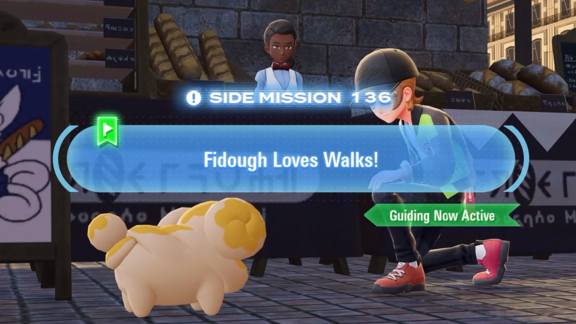 Pokemon Legends Z-A Mega Dimension: Fidough Loves Walks! Side Quest ...
