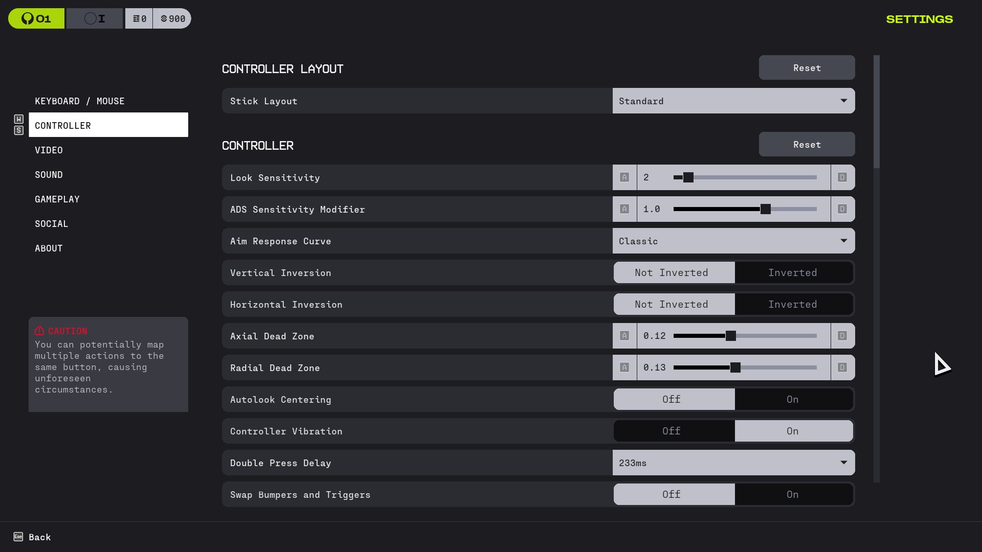 Marathon: Best Controller Settings - Deltia's Gaming