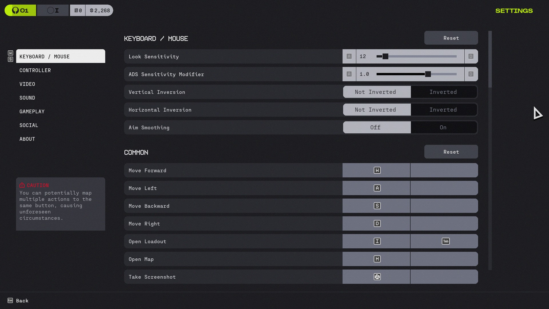 Marathon: Best Keyboard and Mouse Settings - Deltia's Gaming