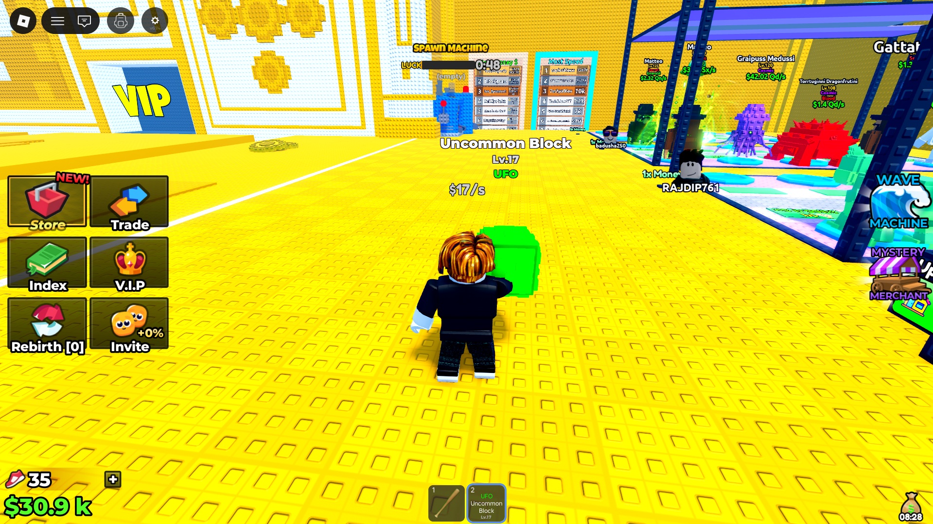 All Lucky Blocks in Escape Tsunami For Brainrots - Deltia's Gaming