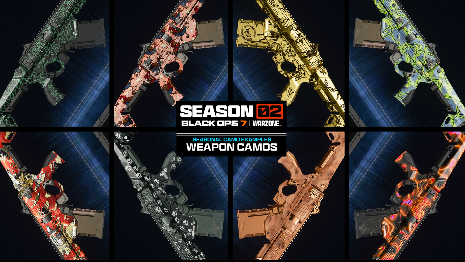 Black Ops 7 and Warzone Season 2: All New Weapon Camos and How To Get ...