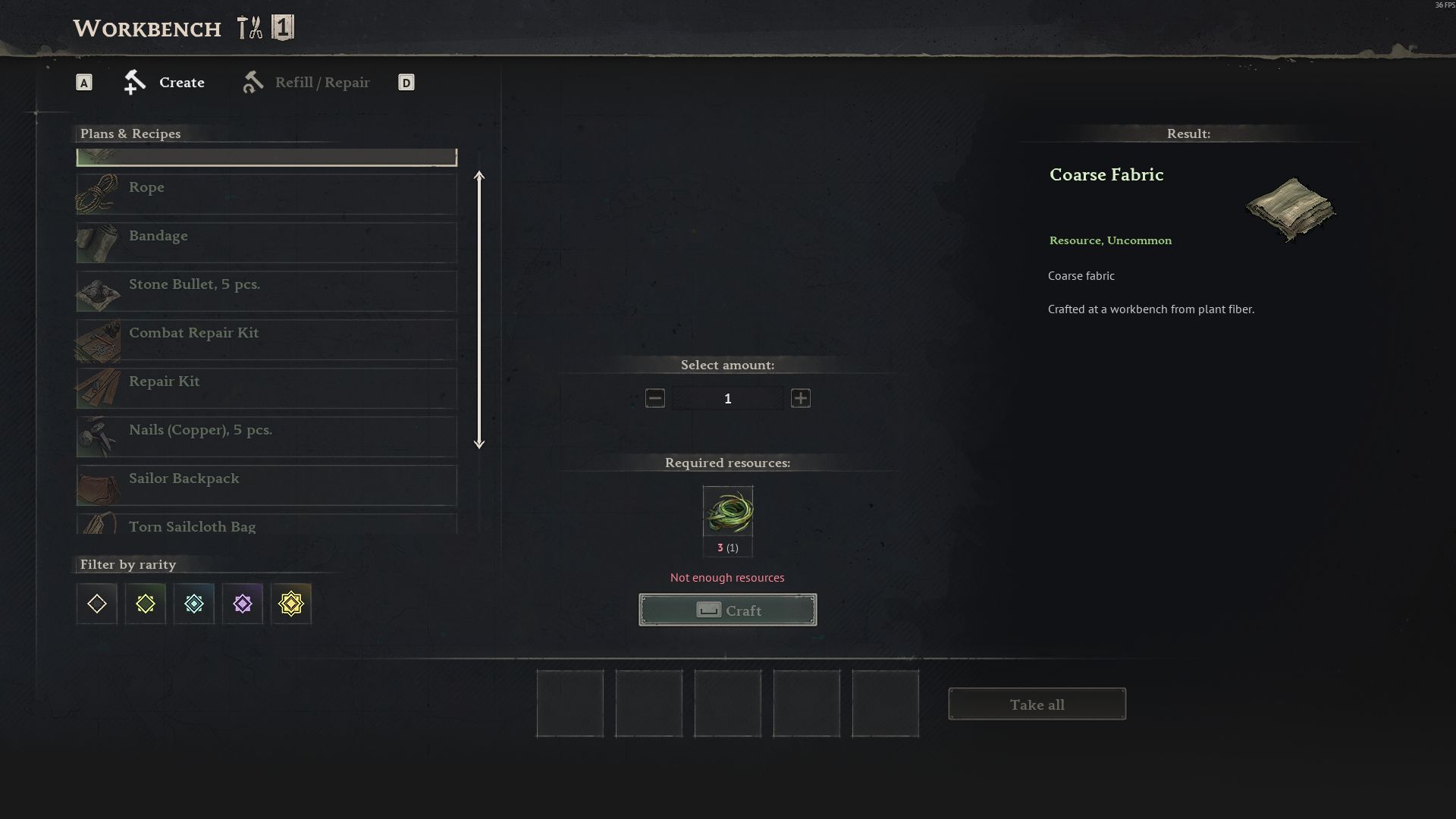 Windrose: 5 Items You Need To Craft First - Deltia's Gaming