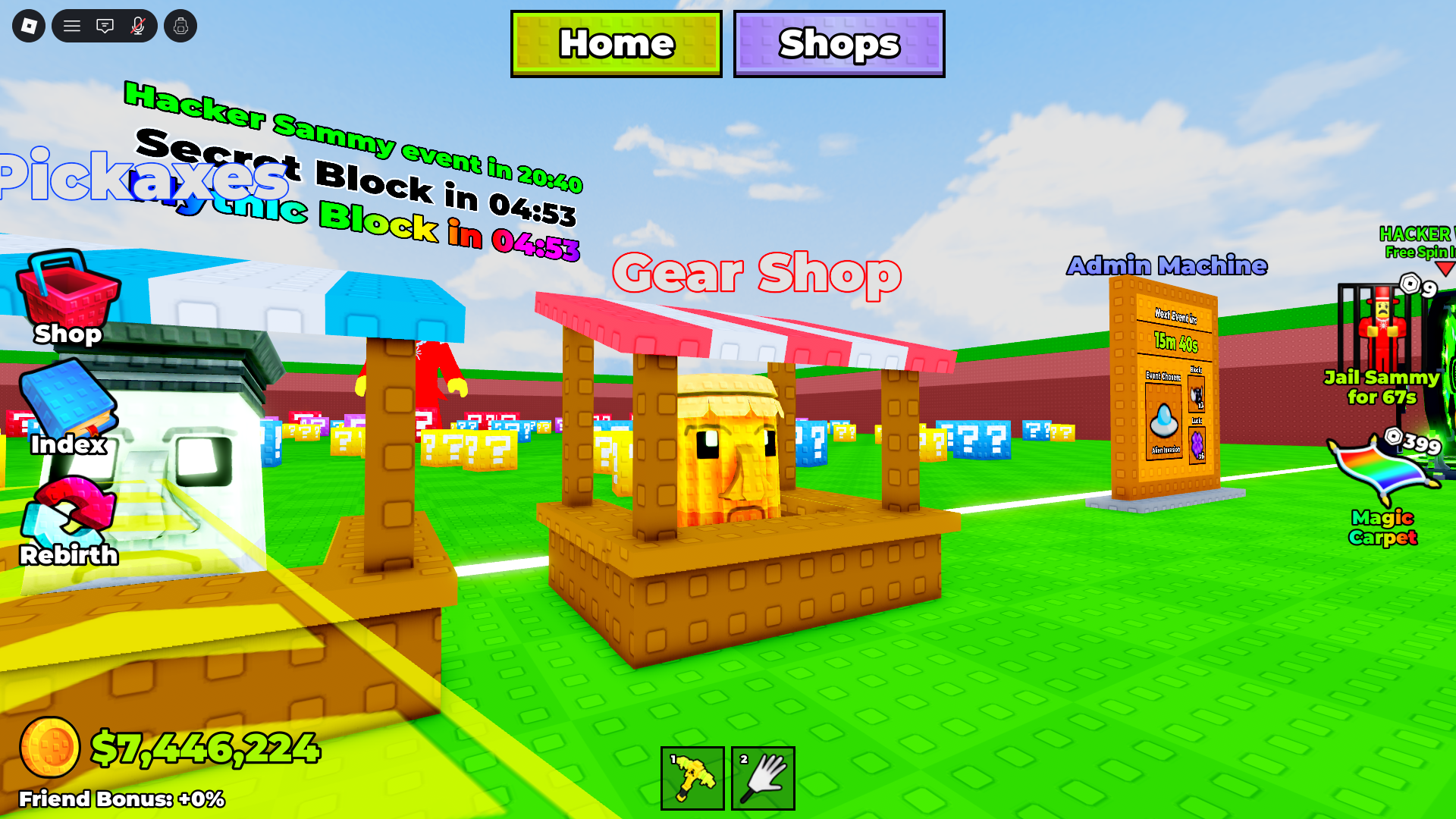 All Gears in Break a Lucky Block - Deltia's Gaming