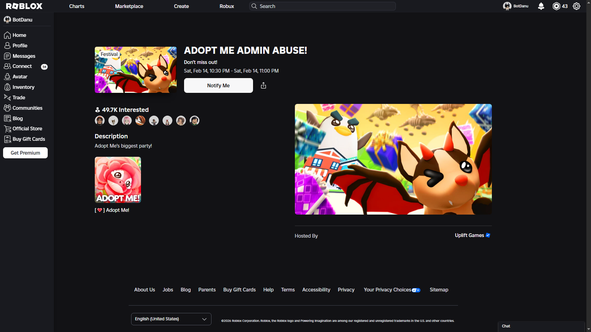 When Is the Next Adopt Me Admin Abuse? - Deltia's Gaming