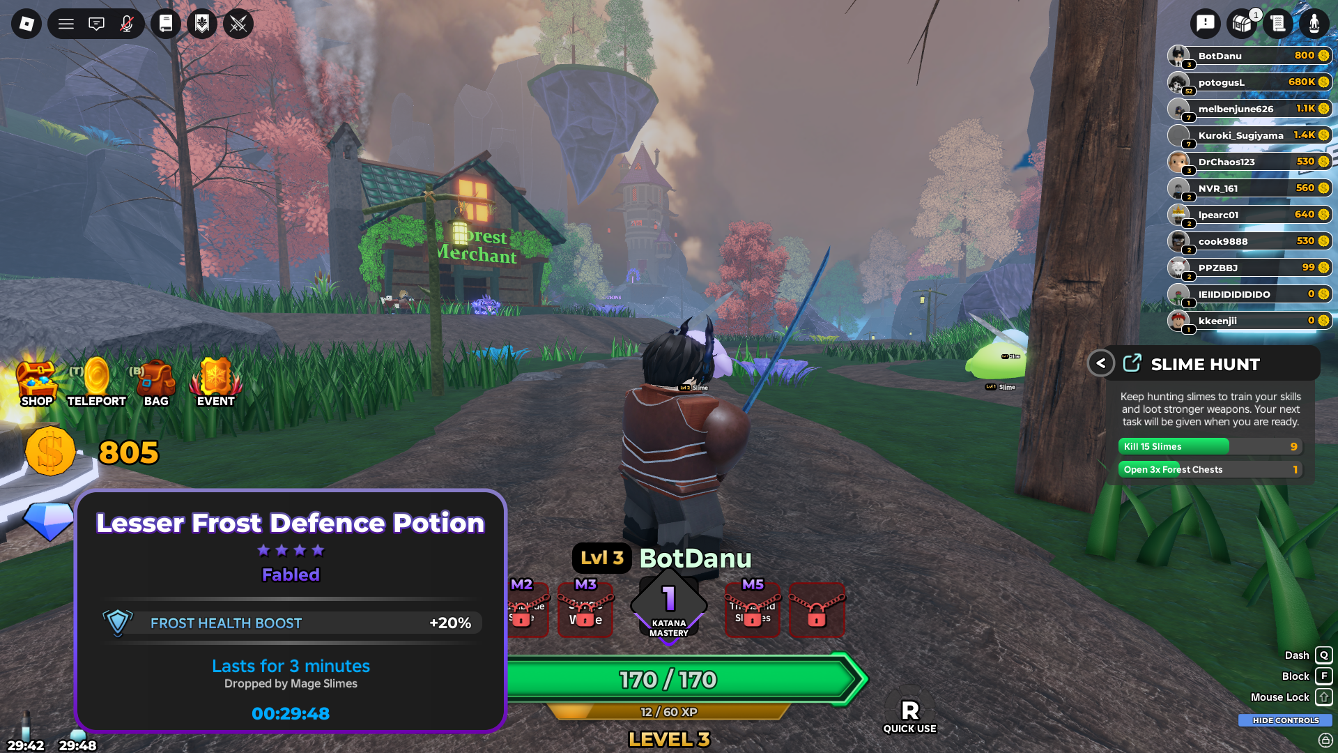 Slay a Slime Codes (April 2026) - Deltia's Gaming