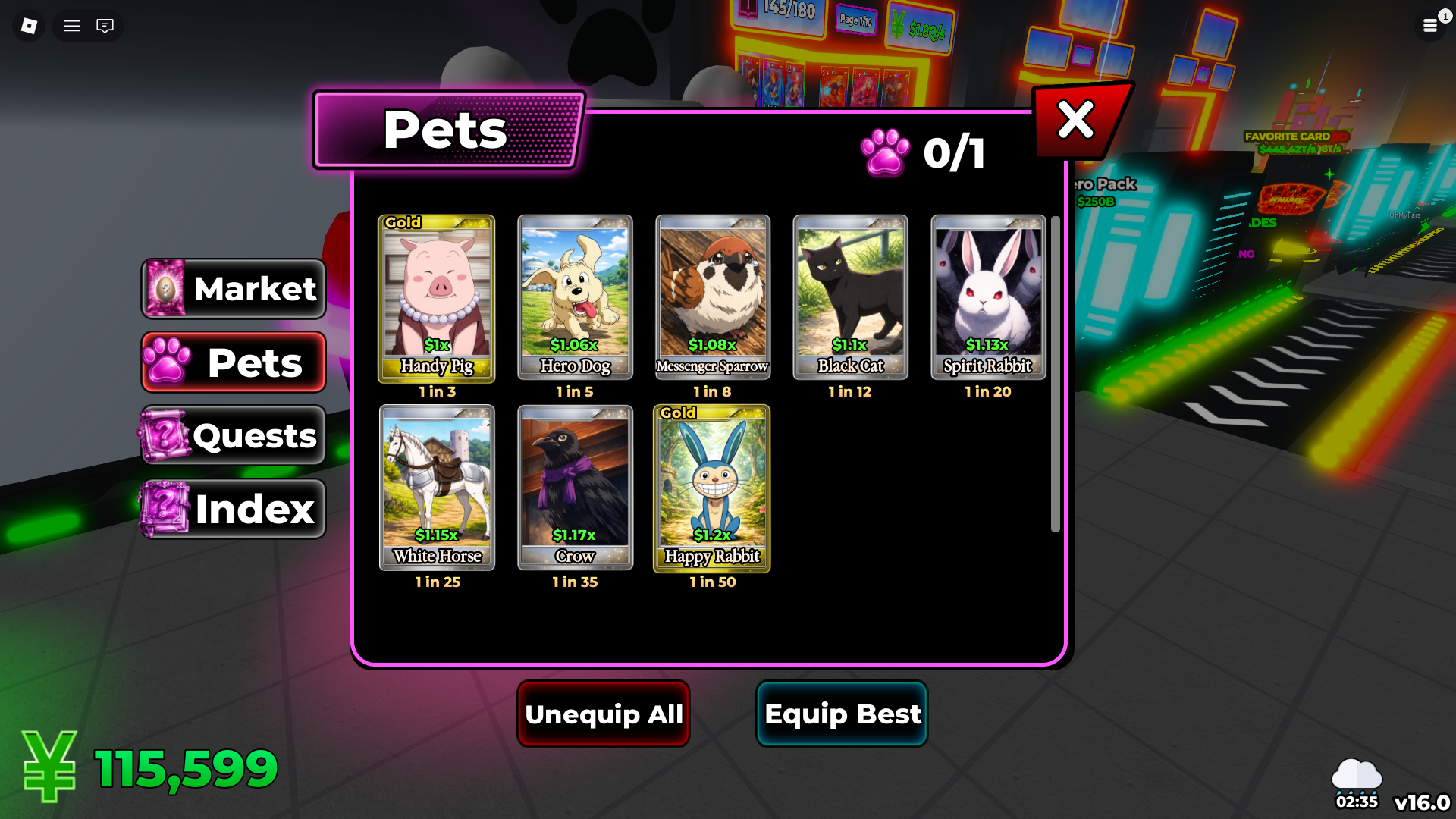 How To Get Pets in Anime Card Collection - Deltia's Gaming