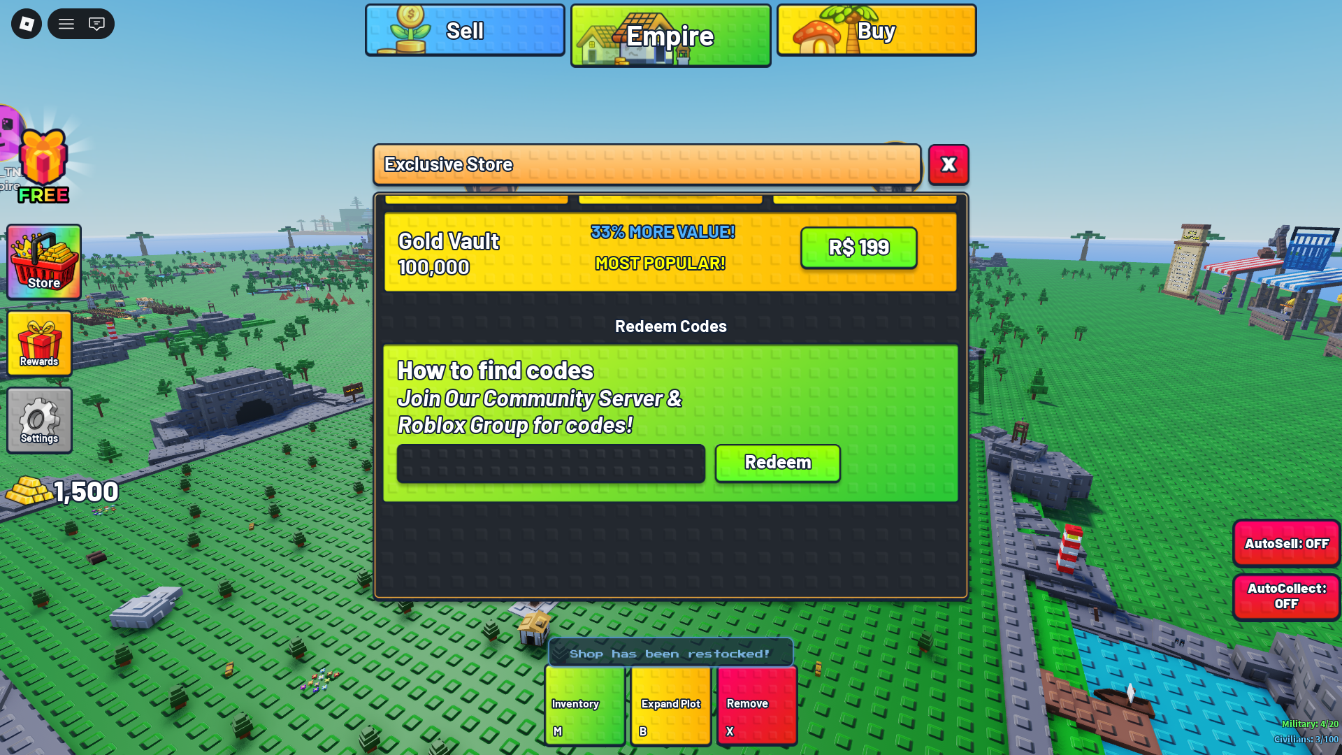 Tiny Empires Codes (April 2026) - Deltia's Gaming