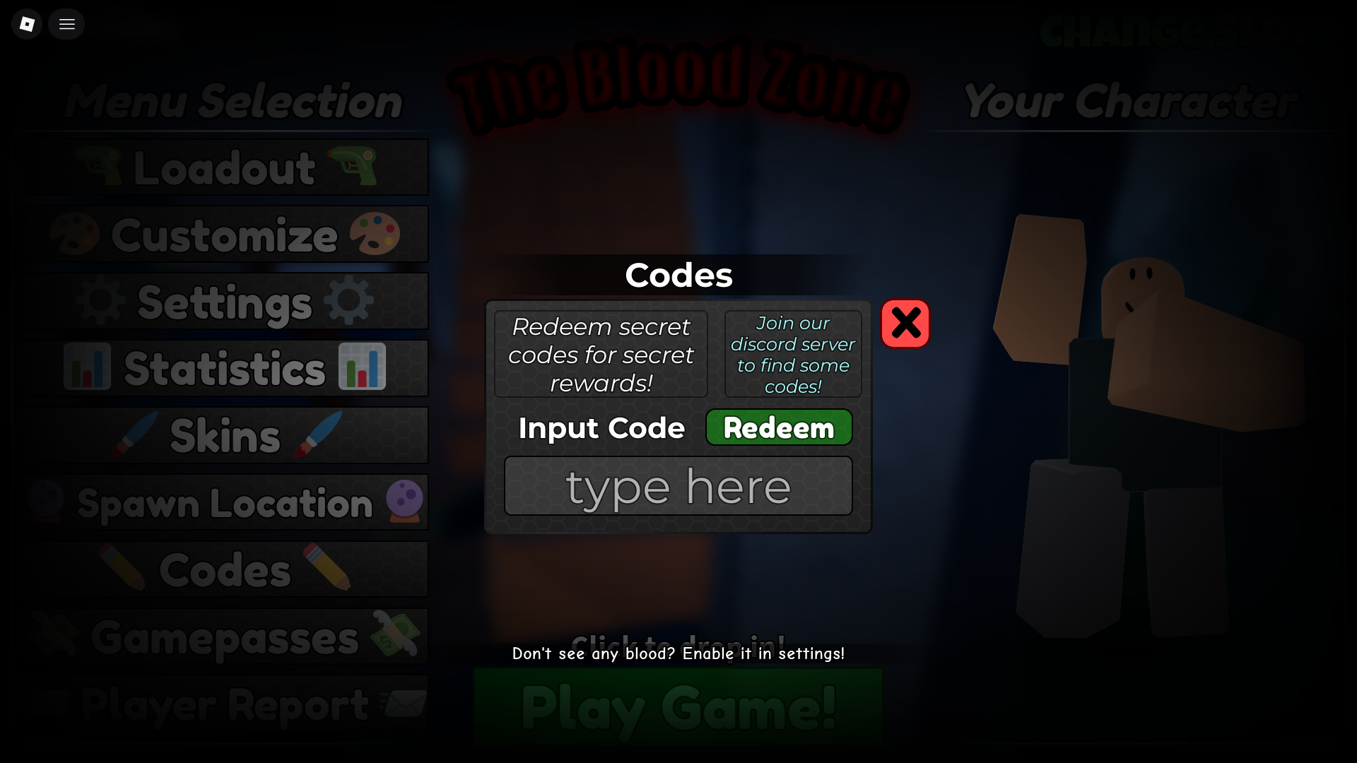 Blood Zone Codes (April 2026) - Deltia's Gaming