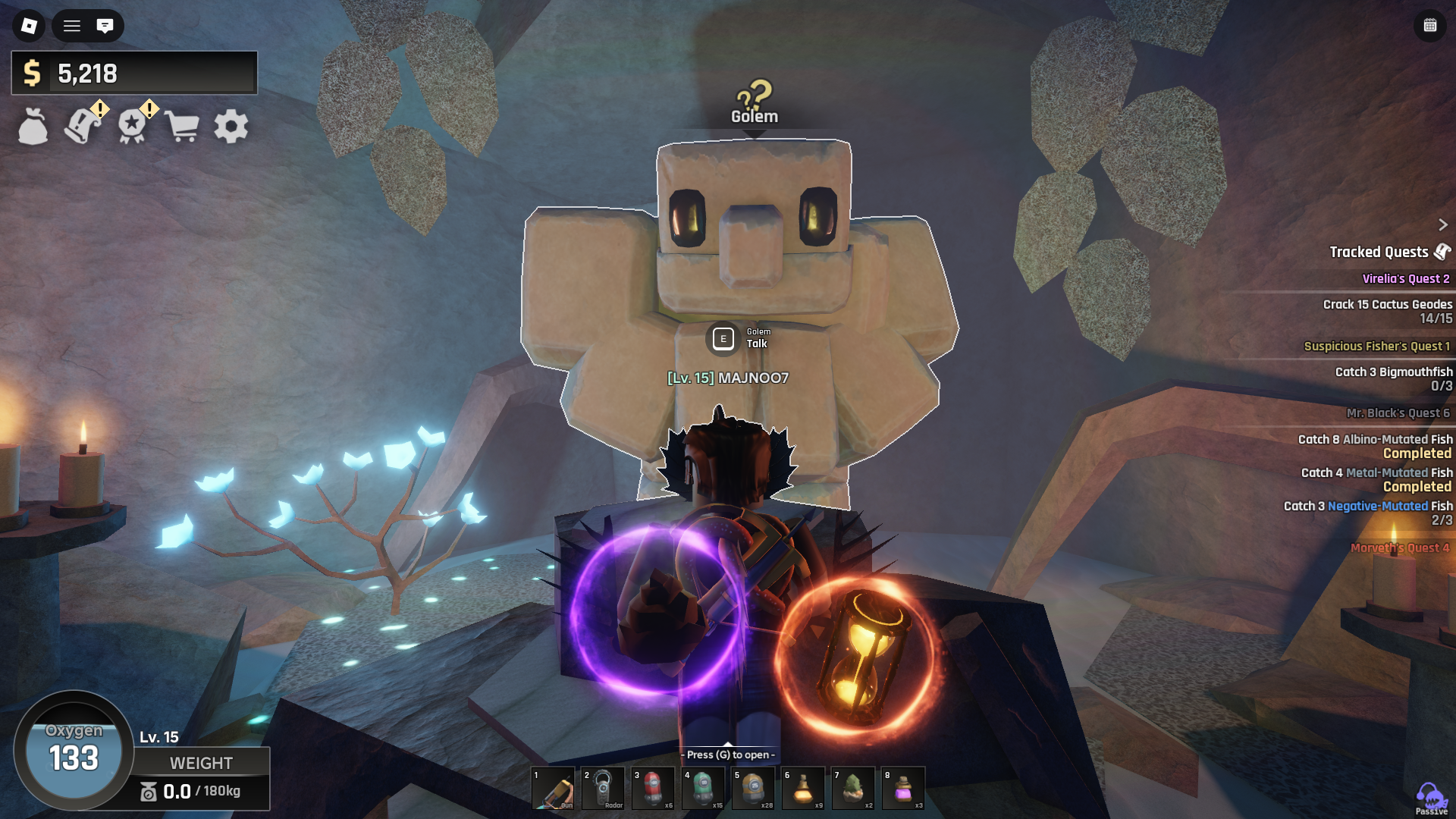 All NPC locations in Abyss - Deltia's Gaming