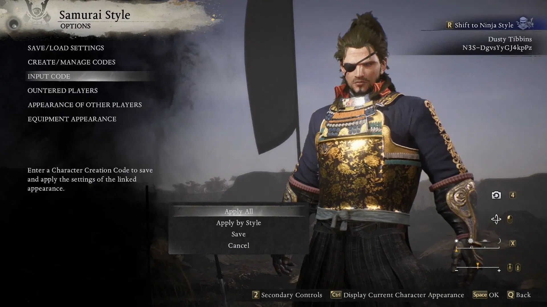 Nioh 3: Best Character Customization Codes - Deltia's Gaming
