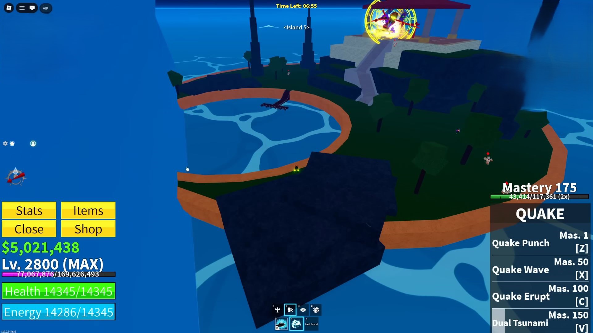 How To Awaken Quake Fruit in Blox Fruits - Deltia's Gaming