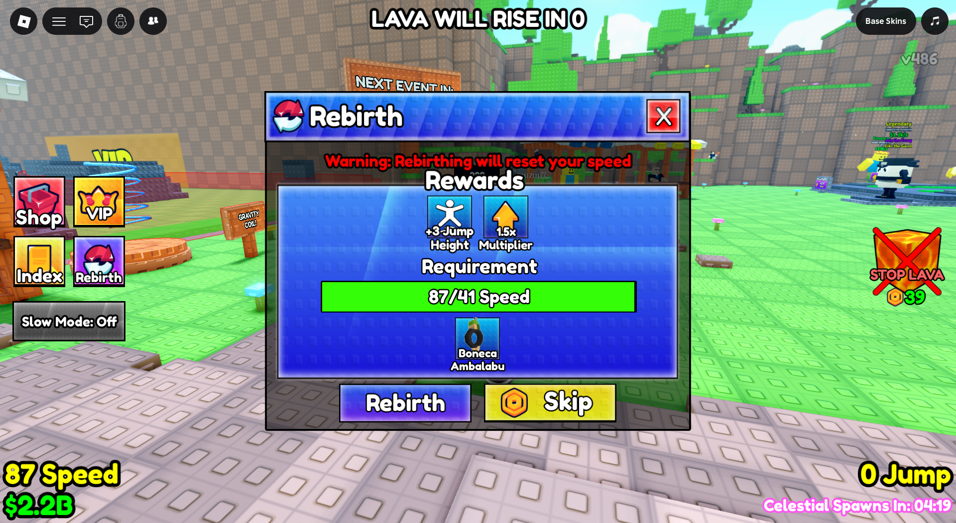 Survive Lava for Brainrots Rebirth Guide - Deltia's Gaming