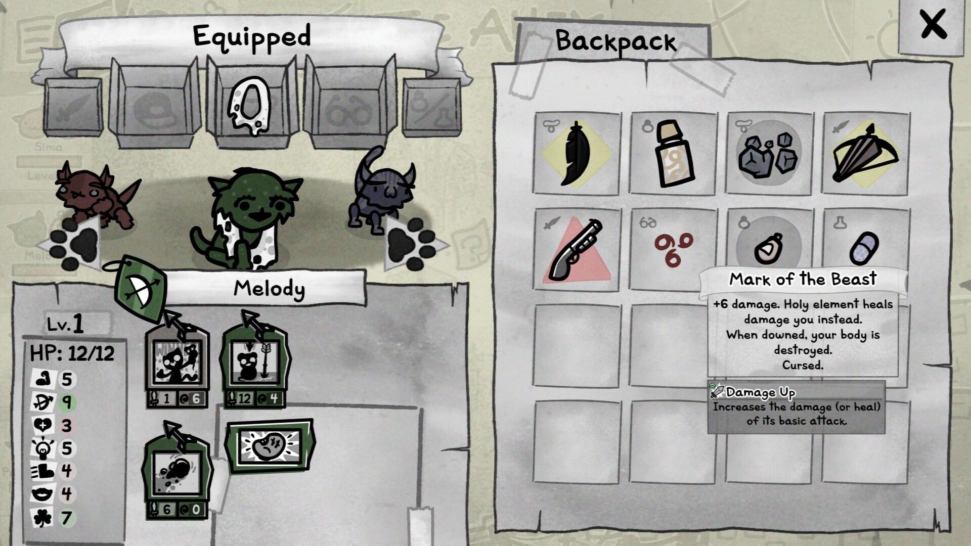 Mewgenics: How To Increase Inventory Space - Deltia's Gaming