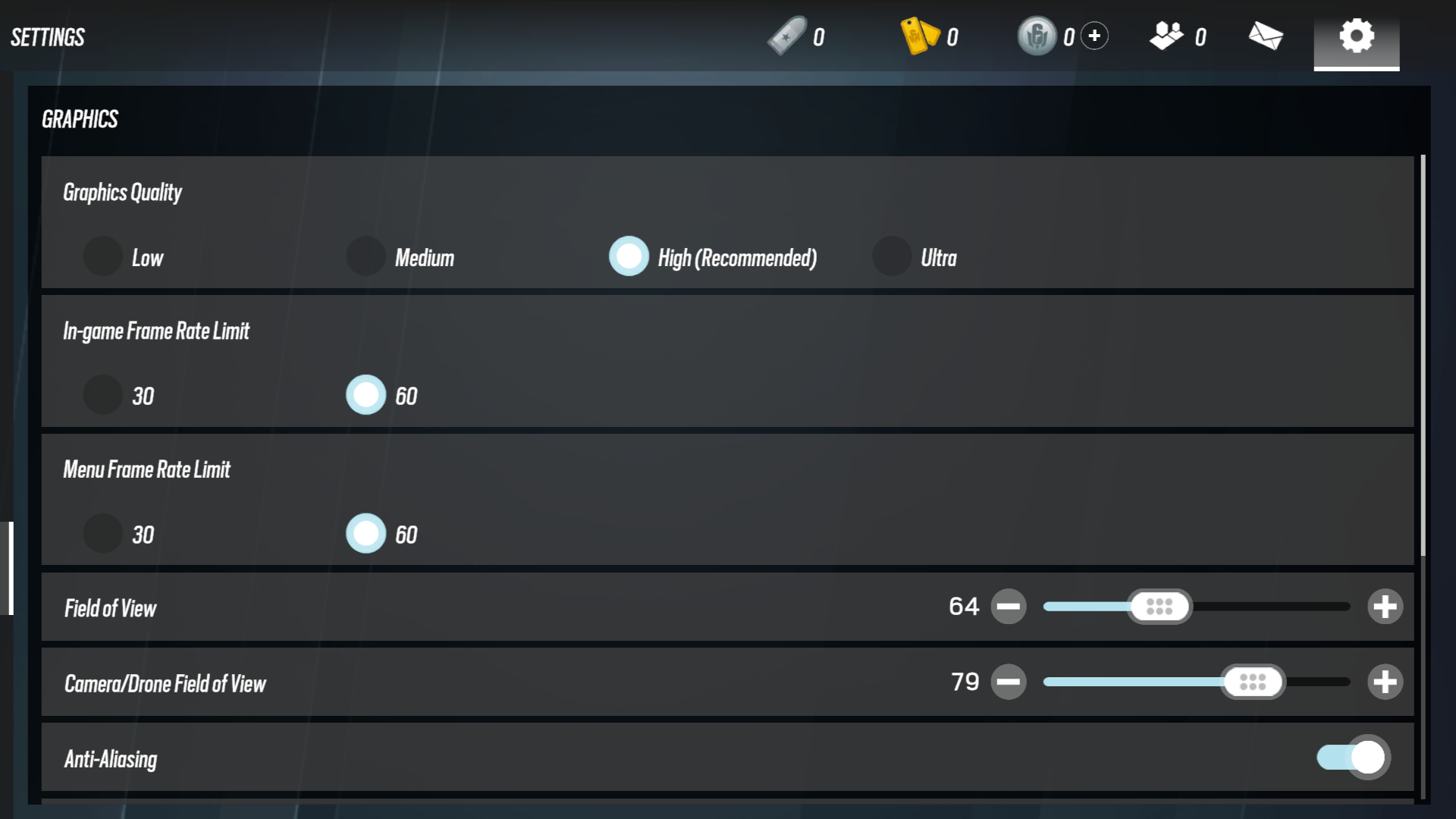 Rainbow Six Mobile: Best Graphics Settings for 60 FPS - Deltia's Gaming