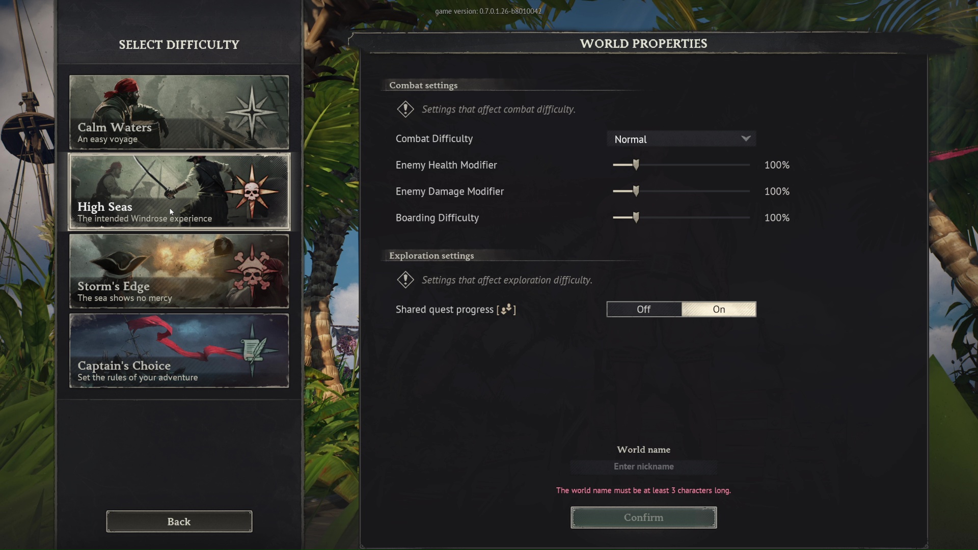 Windrose: All Difficulty Settings Explained - Deltia's Gaming