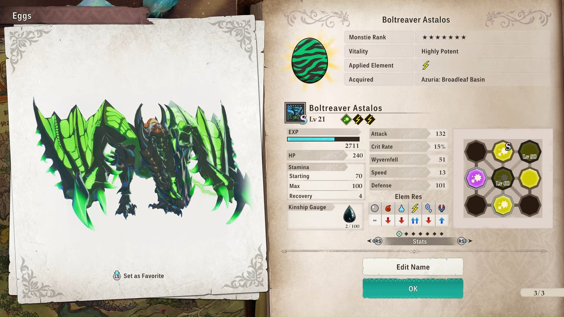 Monster Hunter Stories 3 Astalos: How To Get, Stats, and Variants ...