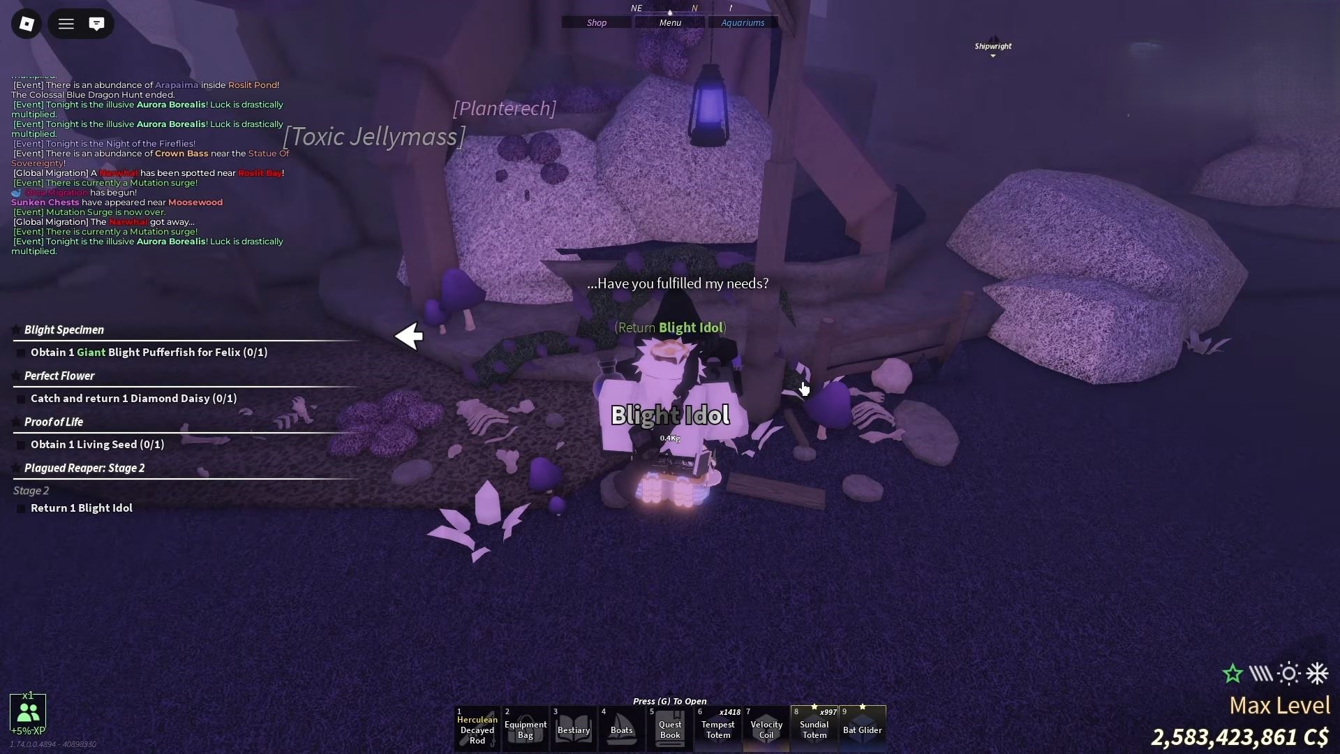 How To Get Plaguereaver Rod in Fisch - Deltia's Gaming
