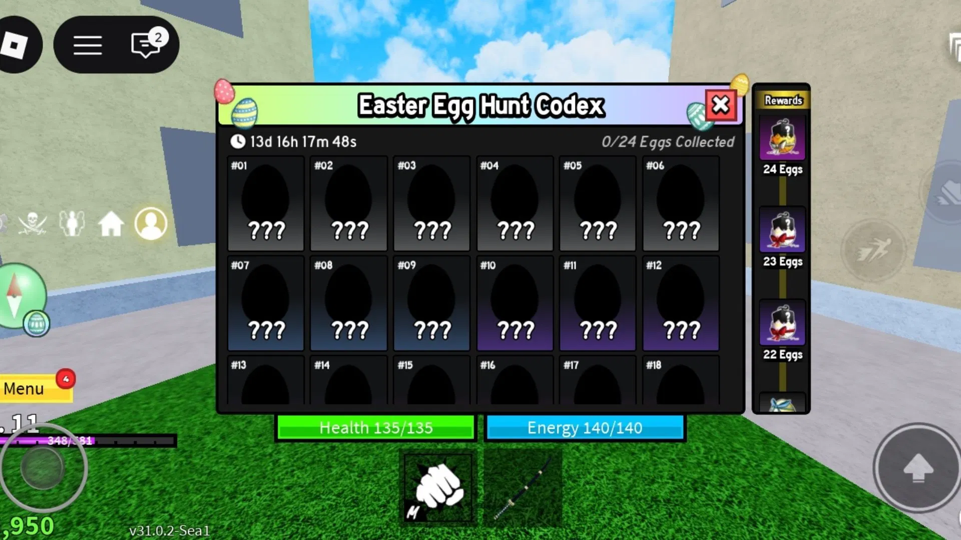 Blox Fruits Easter Egg Locations - Deltia's Gaming