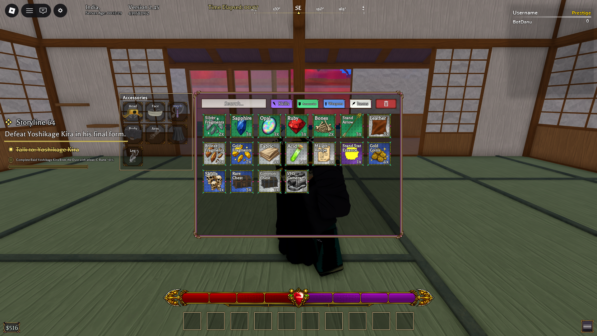 All Items in Bizarre Lineage - Deltia's Gaming