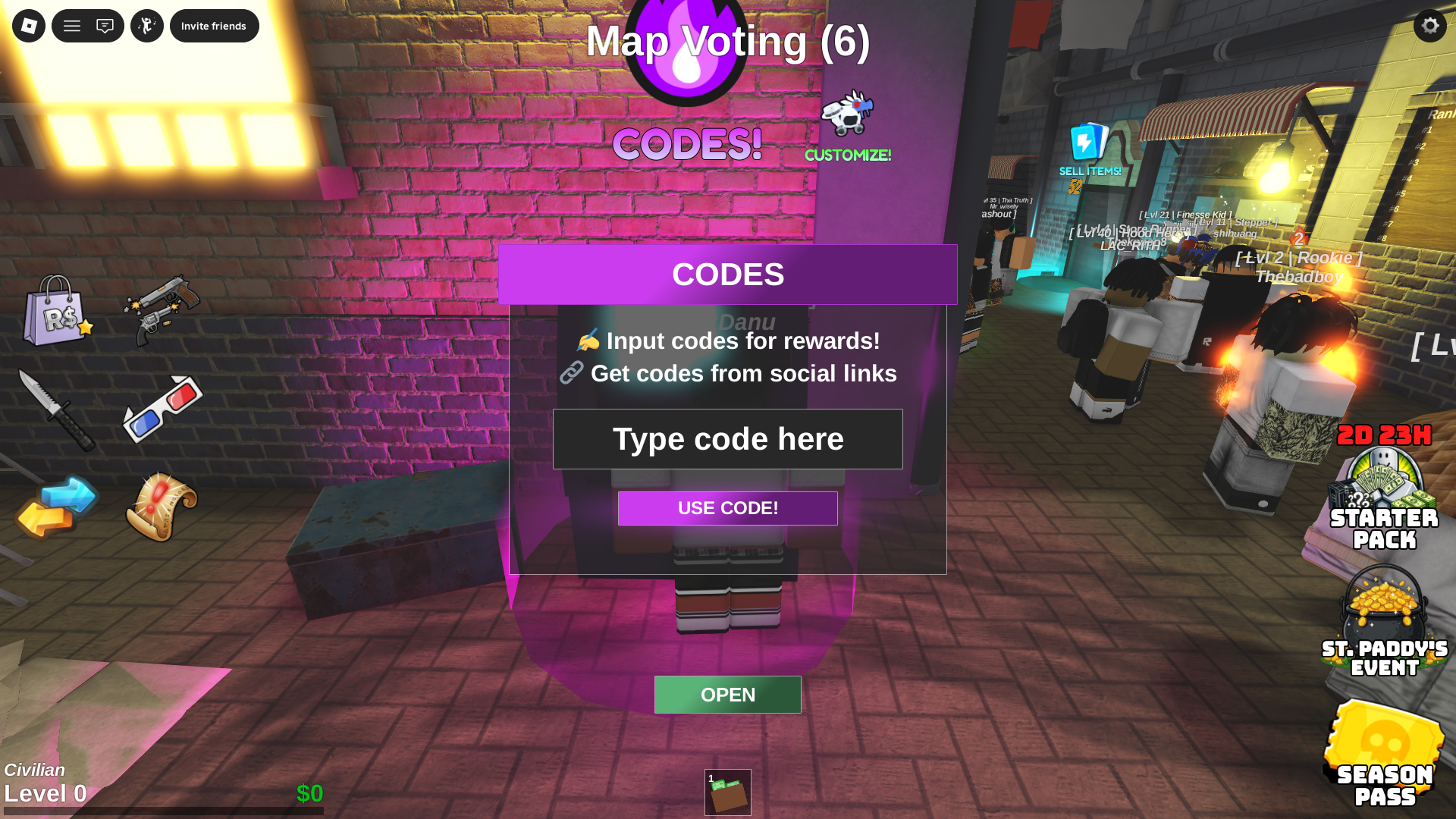 Hood Wars Codes (March 2026) - Deltia's Gaming