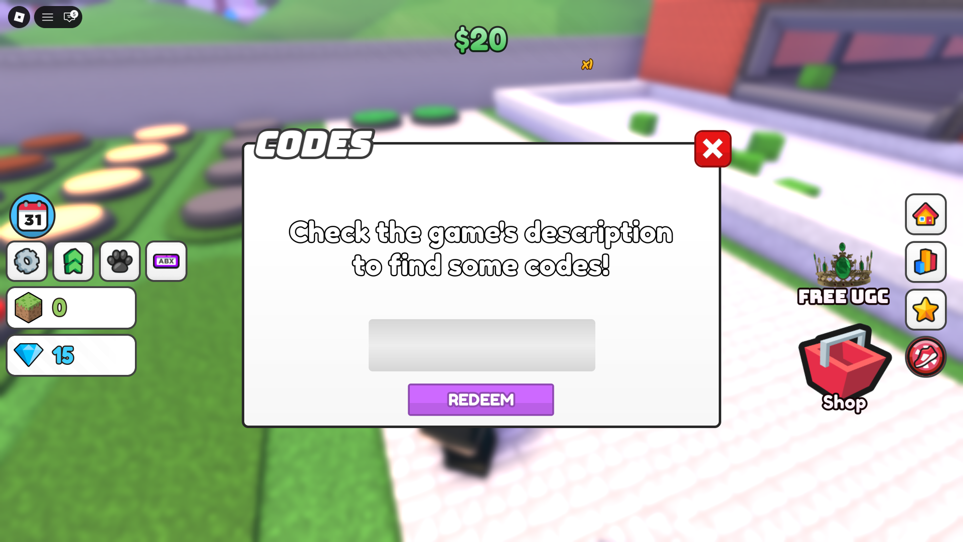 Block Craft Tycoon Codes (March 2026) - Deltia's Gaming