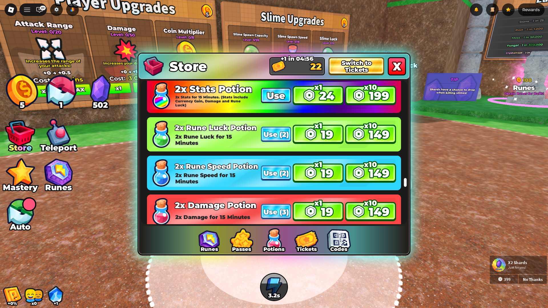 Slime Evolution Codes (March 2026) - Deltia's Gaming