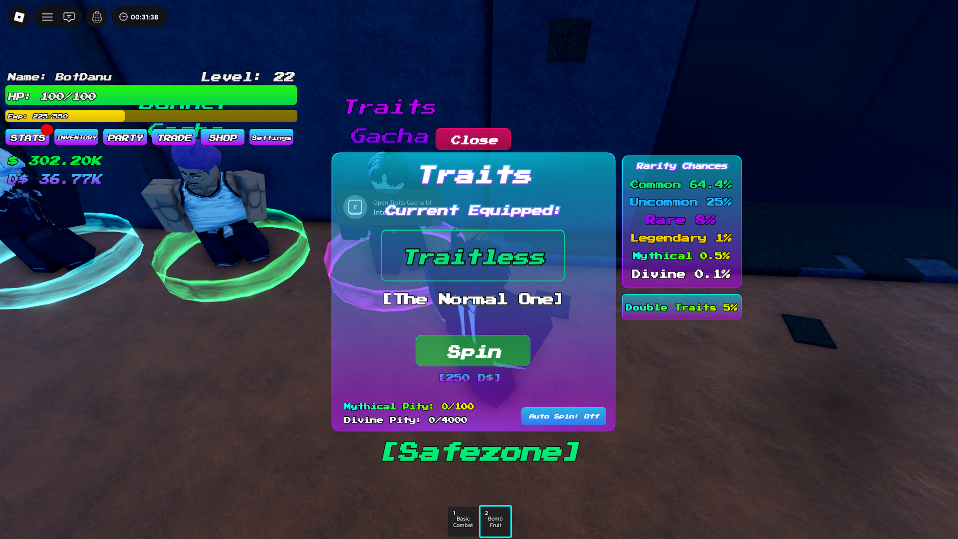 All Traits in Dudung Universe - Deltia's Gaming
