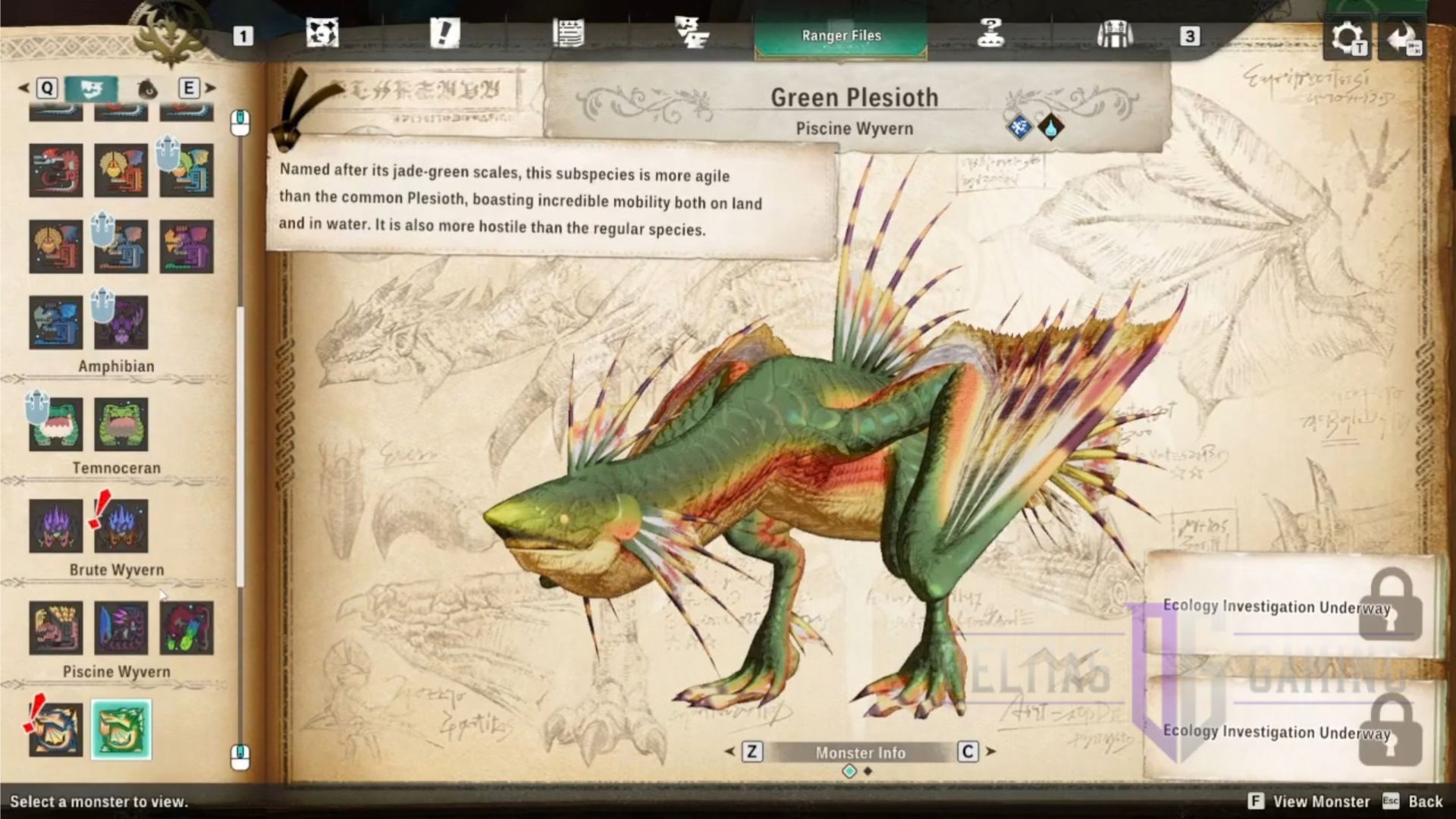 Monster Hunter Stories 3 Plesioth: How To Get, Stats, and Variants ...