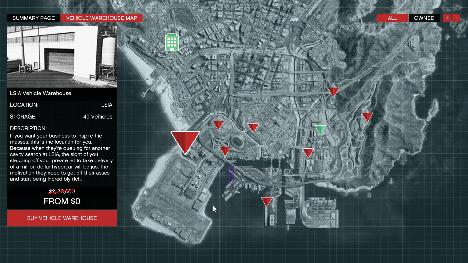GTA Online: How To Get Free LSIA Vehicle Warehouse - Deltia's Gaming