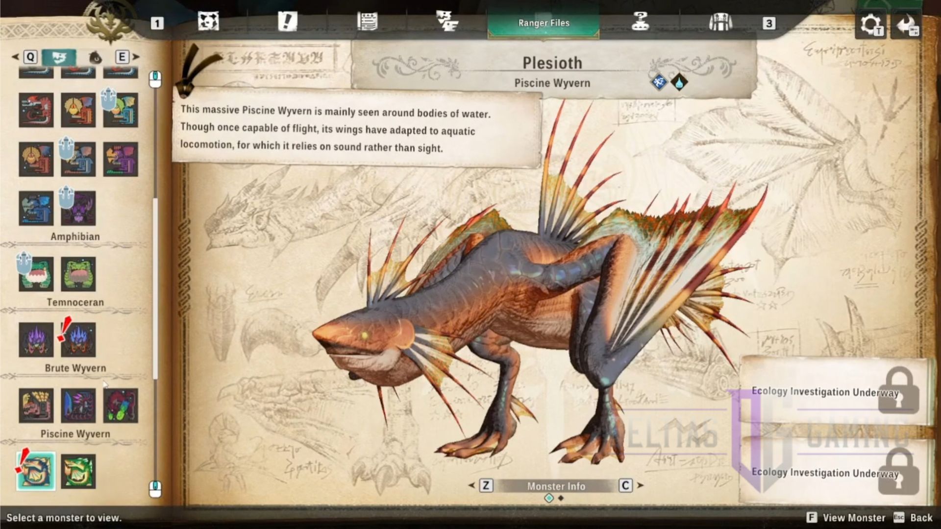 Monster Hunter Stories 3 Plesioth: How To Get, Stats, and Variants ...