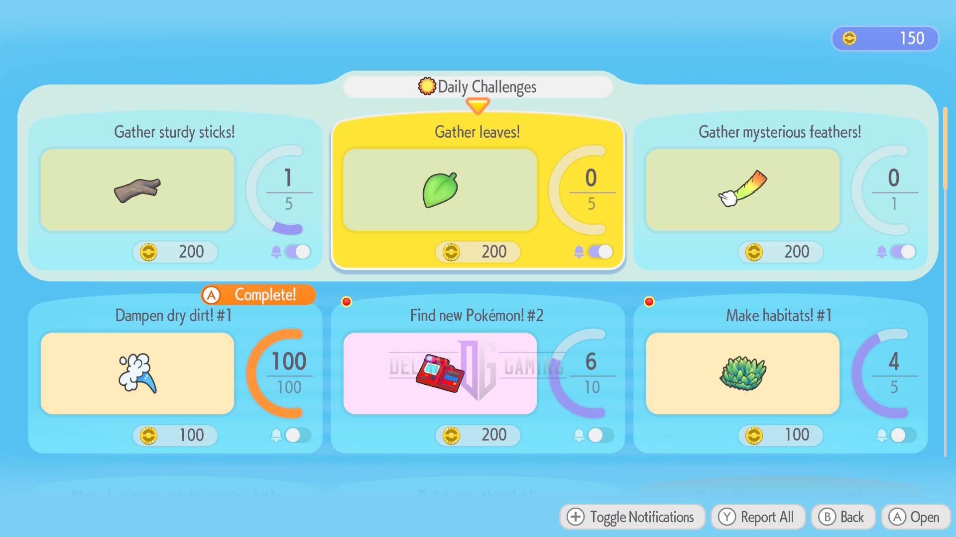 Pokemon Pokopia: Daily Challenges Explained - Deltia's Gaming