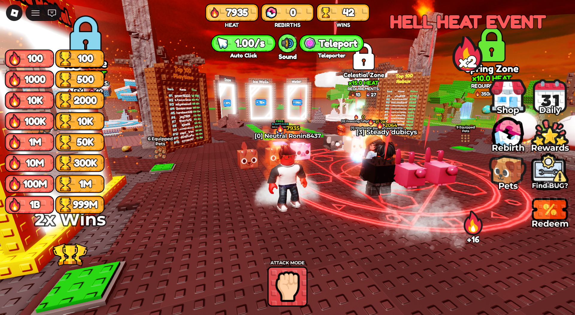 1 Click = 1 Heat Codes (May 2026) - Deltia's Gaming
