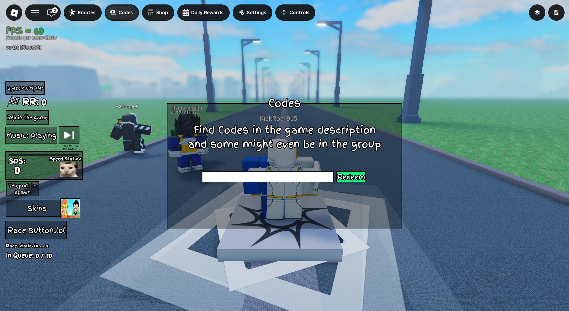 Are There Any Active Speedsters Sandbox Codes? (March 2026) - Deltia's ...