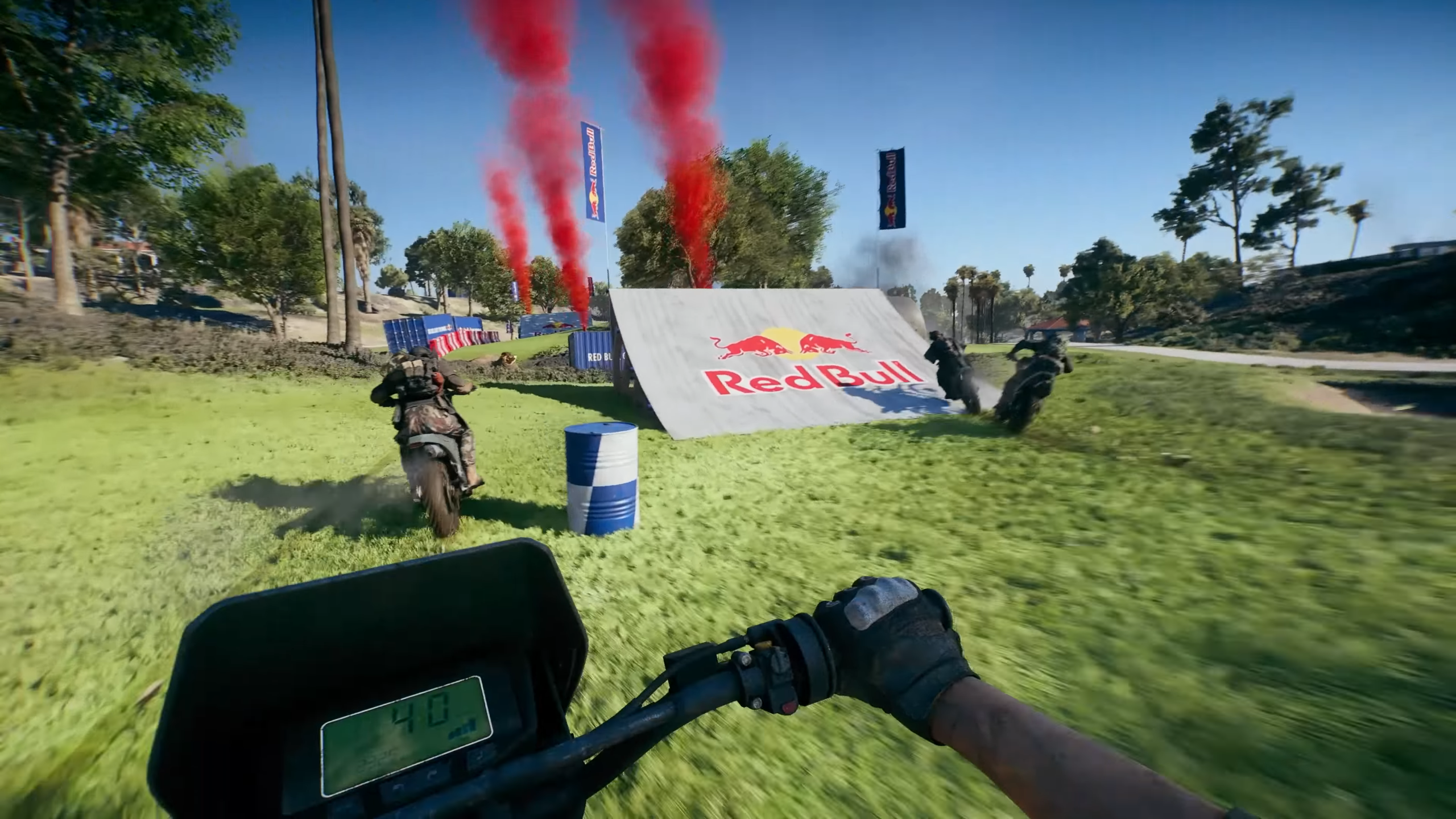 Battlefield RedSec Red Bull Supermoto Gauntlet Event: Start and End ...