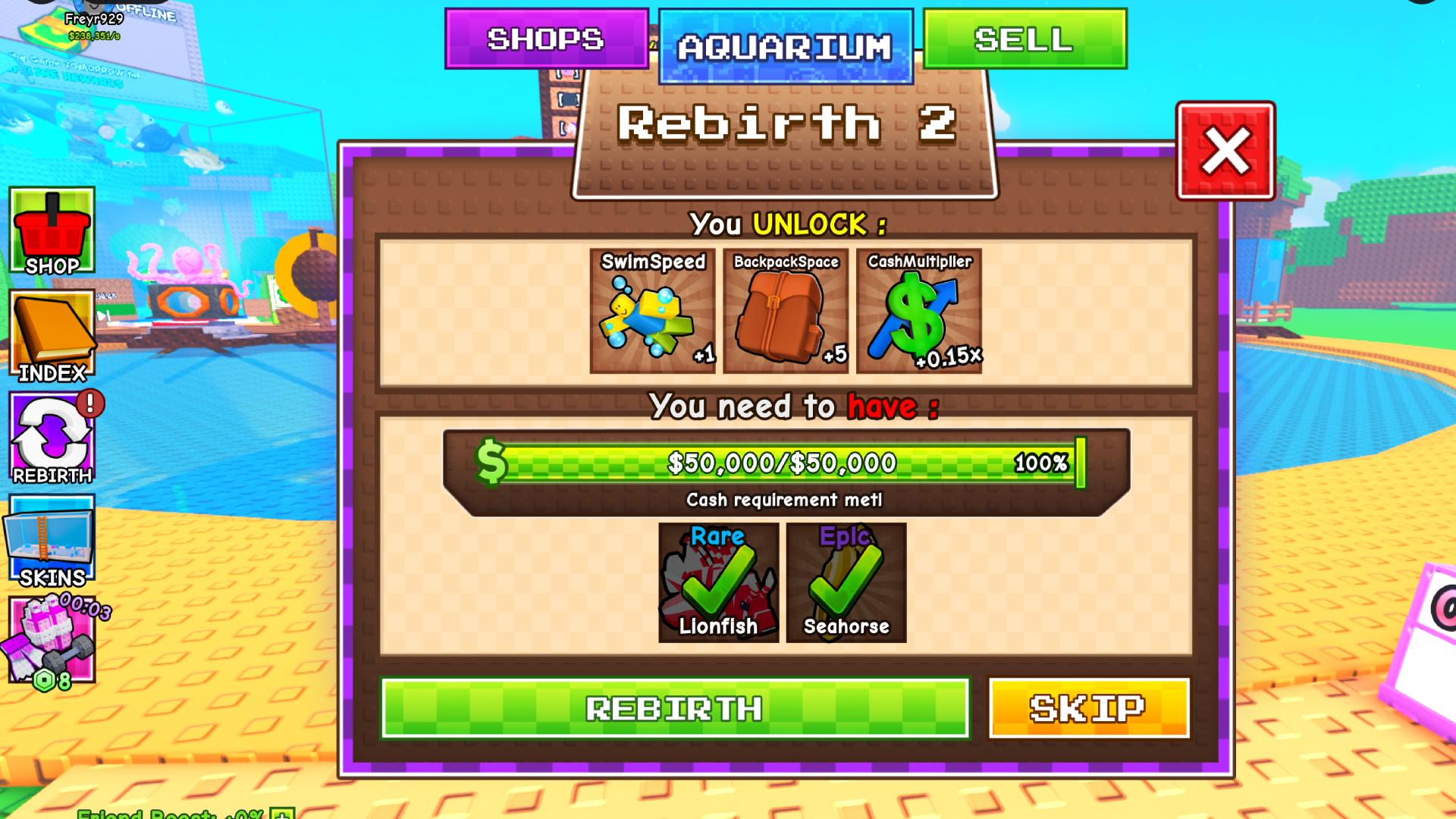 Dive Down Rebirth Guide - Deltia's Gaming