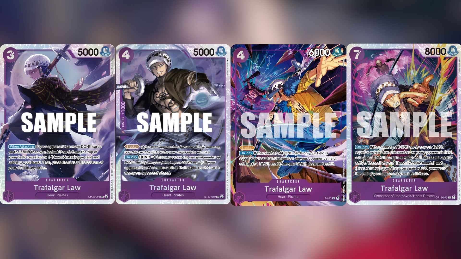 One Piece TCG: Purple/Yellow Donquixote Rosinante Deck Guide - Deltia's ...