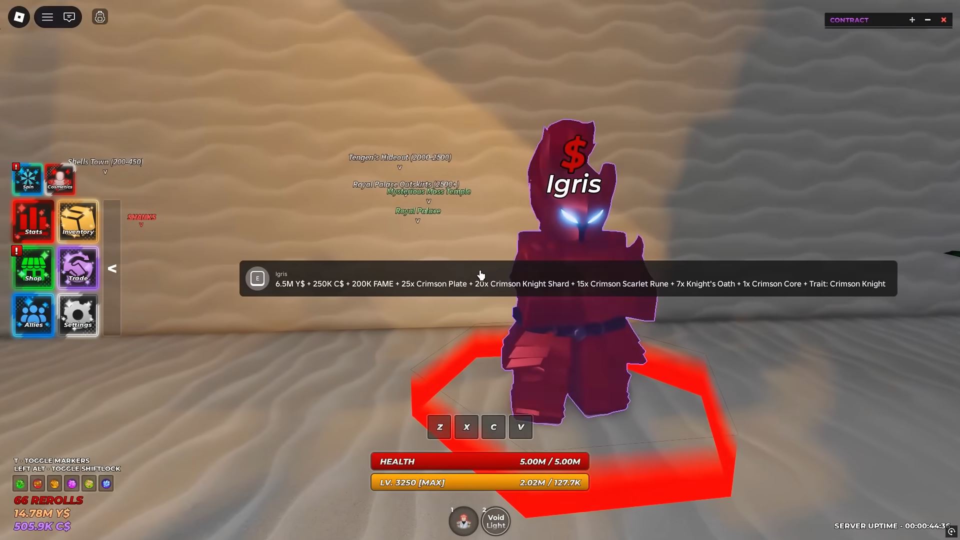 How To Get Igris in Reign Piece - Deltia's Gaming