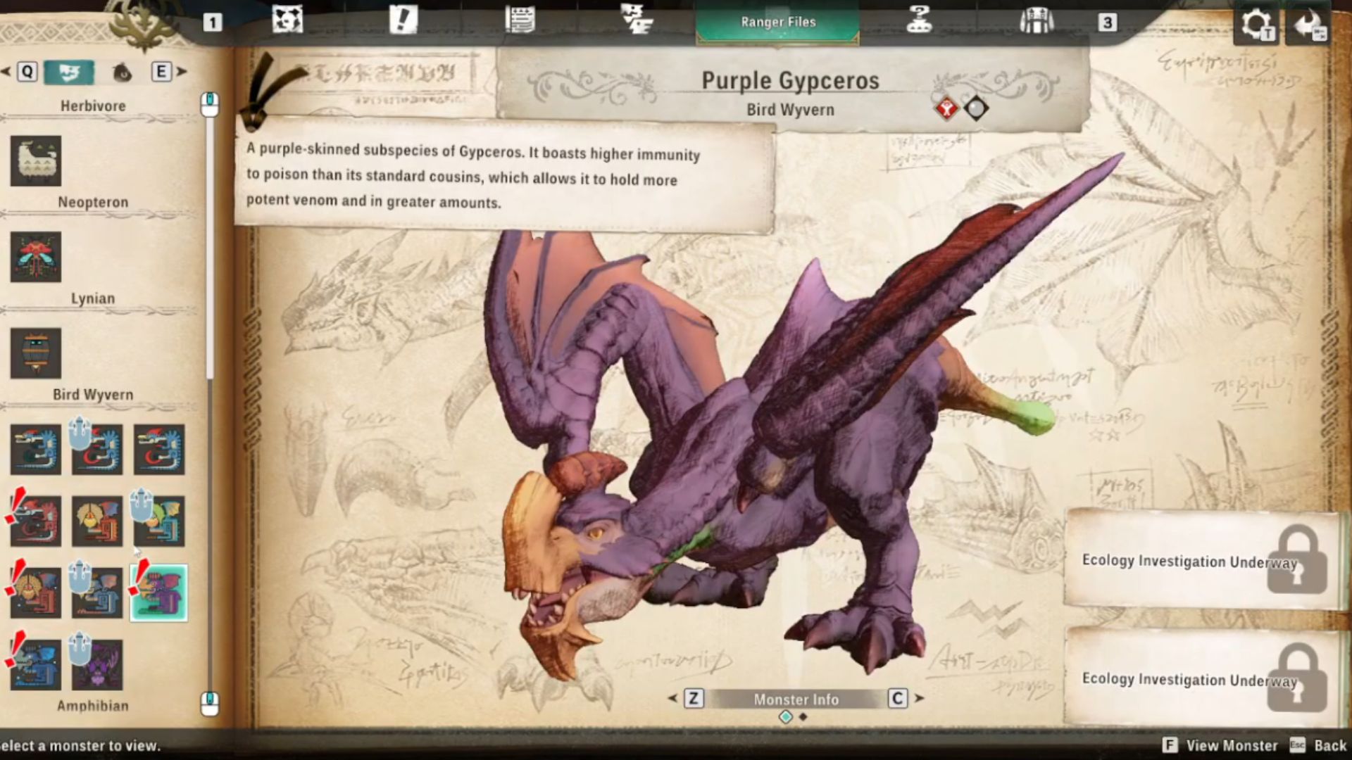 Monster Hunter Stories 3 Gypceros: How To Get, Stats, and Variants ...