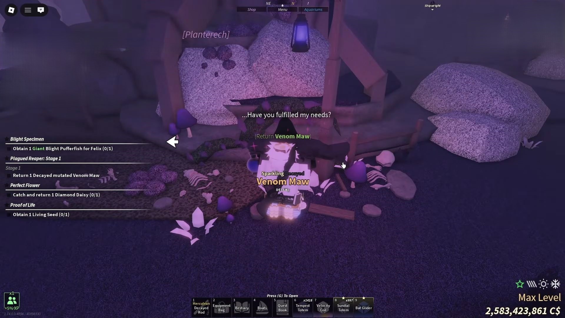 How To Get Plaguereaver Rod in Fisch - Deltia's Gaming