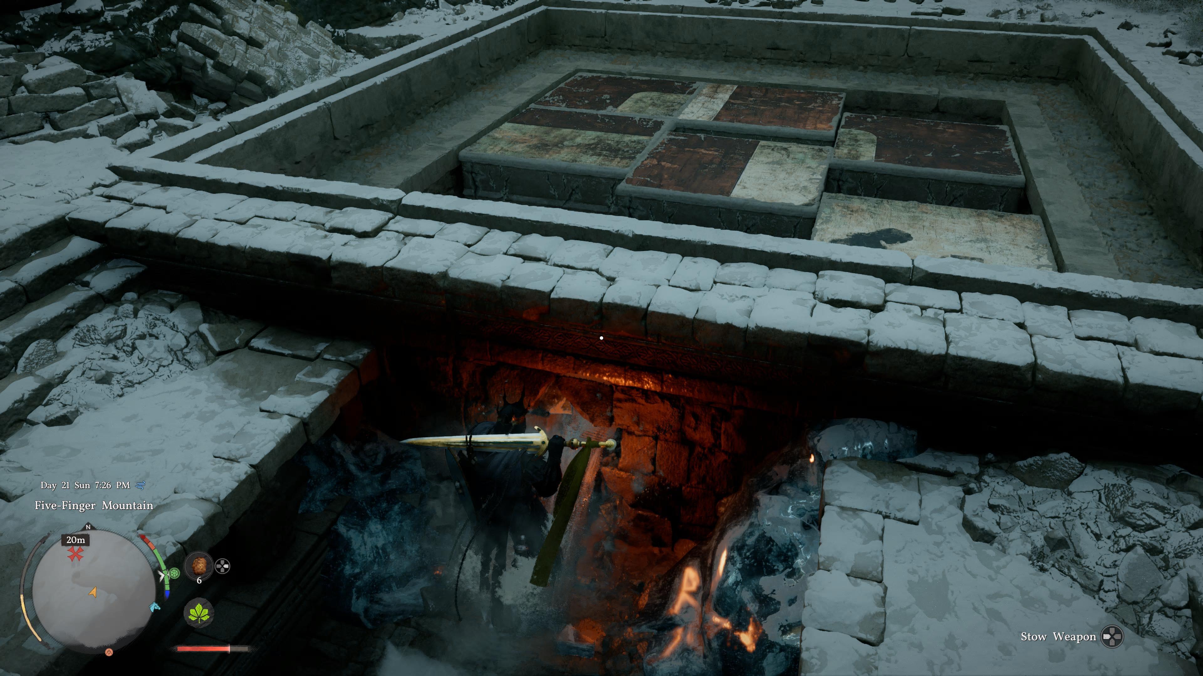 Crimson Desert: Five-Finger Mountain Icy Ruins Puzzle Solution - Deltia ...