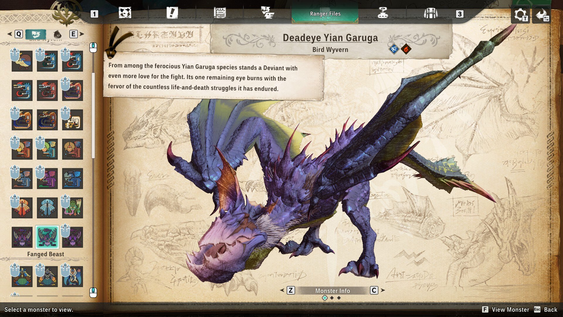 Monster Hunter Stories 3 Yian Garuga: How To Get, Stats, and Variants ...