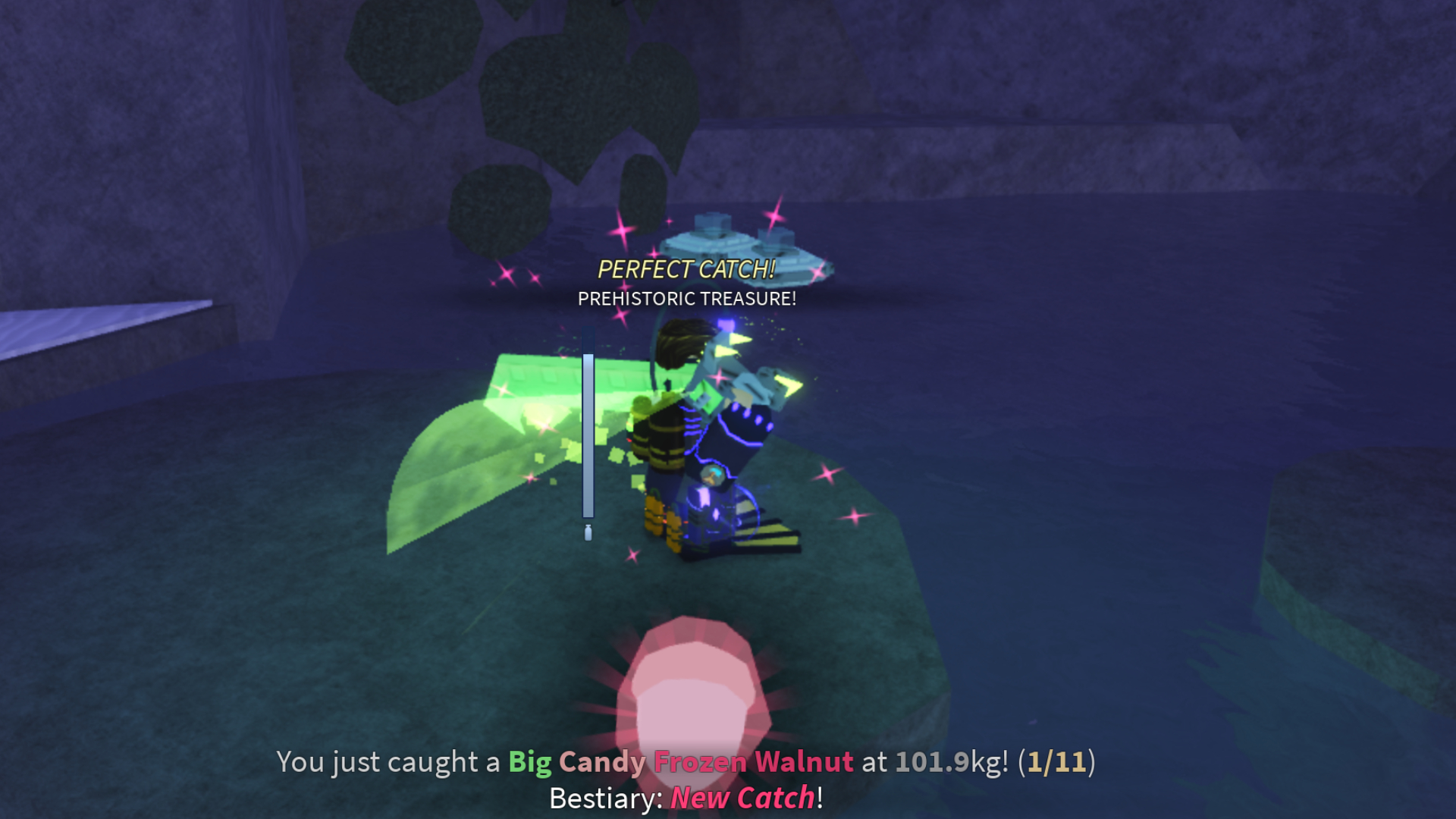 How To Get Frozen Walnut in Fisch - Deltia's Gaming